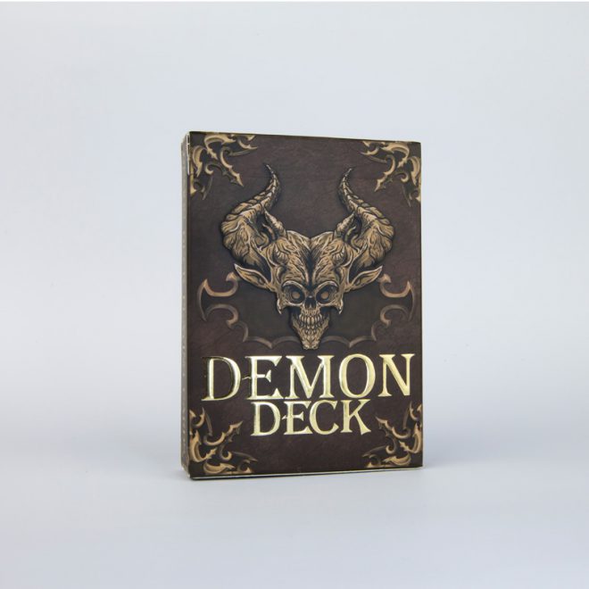 Demon Deck Playing Cards – Noir Arts – Playing Cards You Like